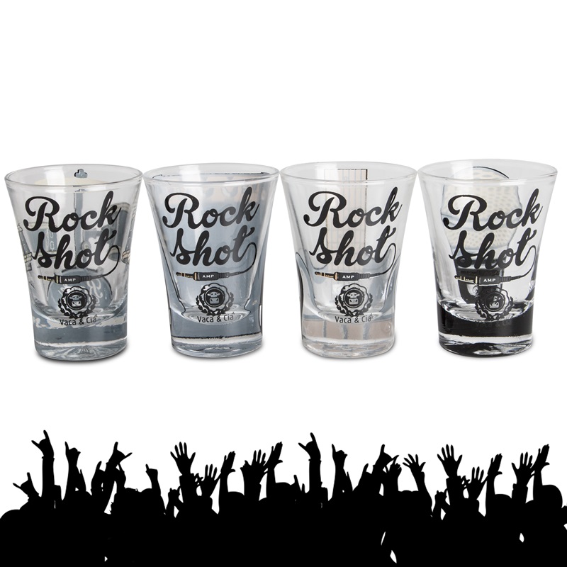 Conjunto de Shot - Rock - La Vida Casa e Decoração
